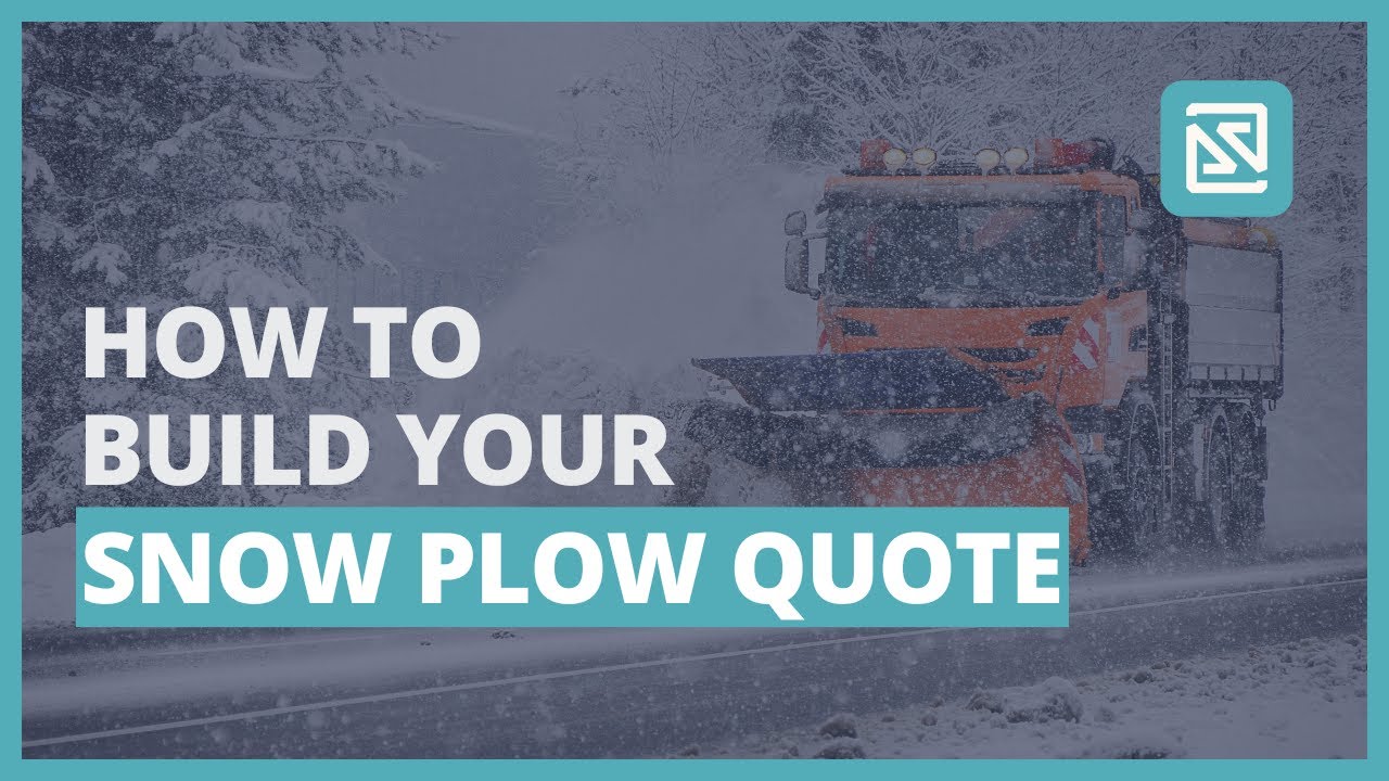 How to build a snow plow quote for your website utilizing the Service ...