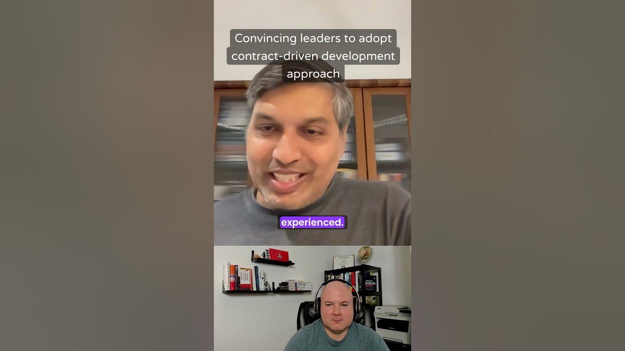 How to convince leaders to adopt contract-driven development approach - YouTube