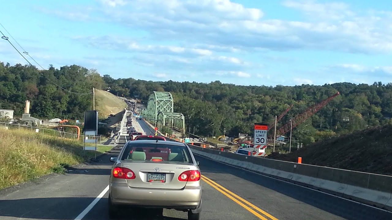 09-27-13 A last look at the Masontown Bridge - YouTube