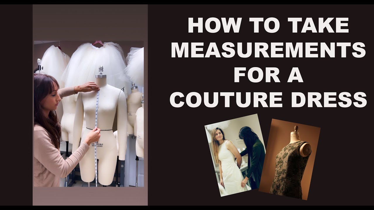 How to Take Your Measurements for a Custom Dress | Easy Step-by-Step ...