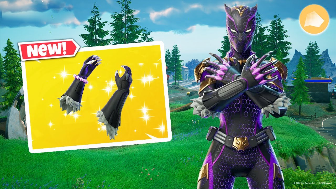 NEW MARVEL MYTHIC UPDATE "SHURI CLAWS" in Fortnite - YouTube