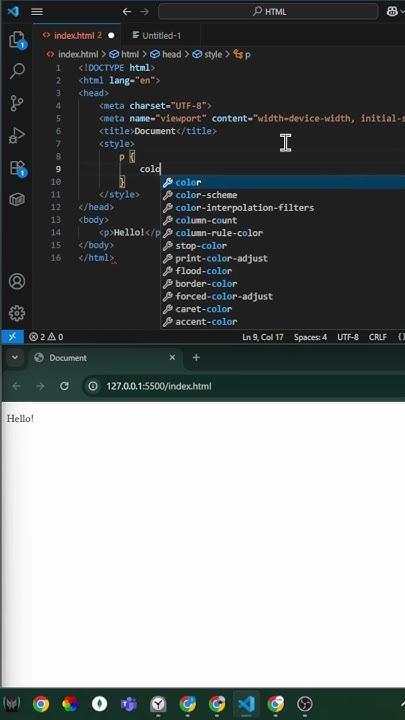 3 Ways to Add CSS to HTML in Under 60 Seconds!#coding #css #webdevelopment #beginners - YouTube