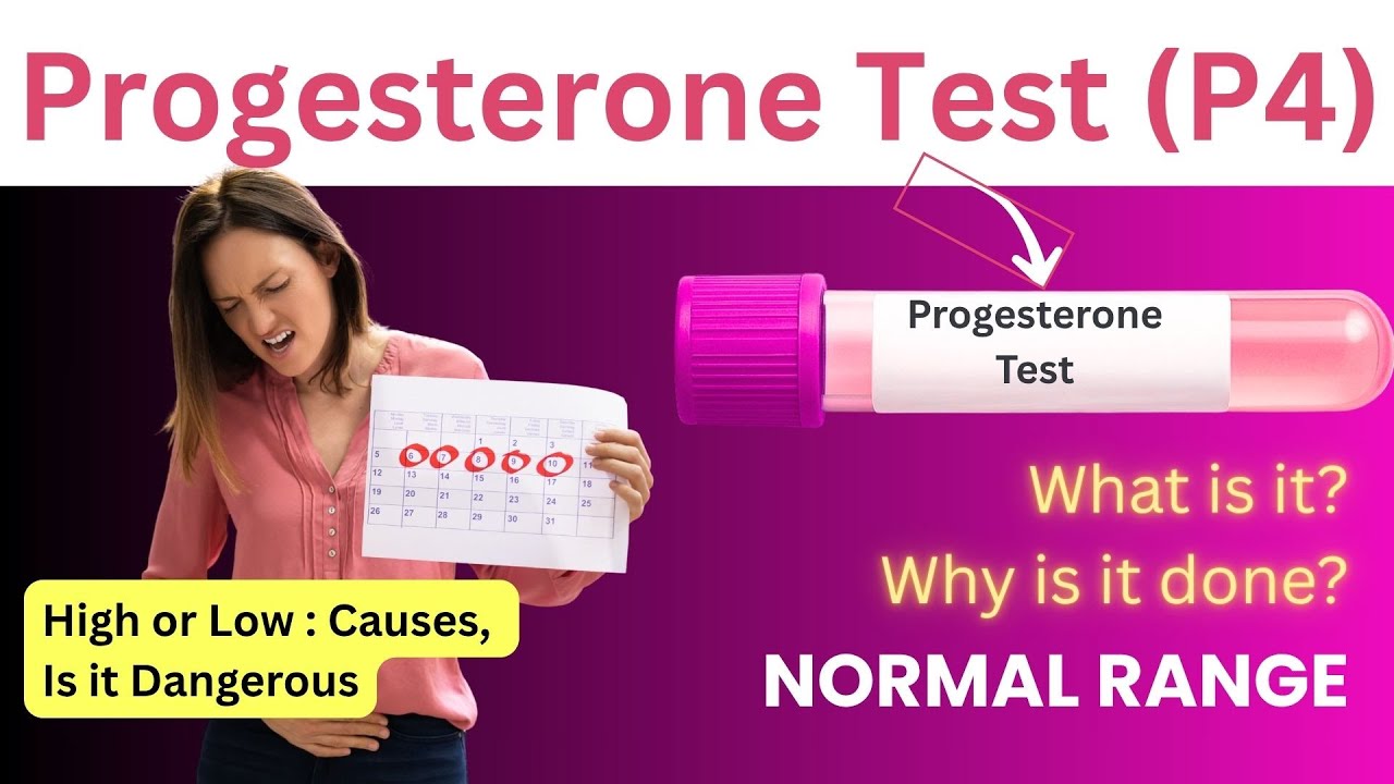 Progesterone Test - Meaning, Procedure, Normal Range, High Causes, Low ...