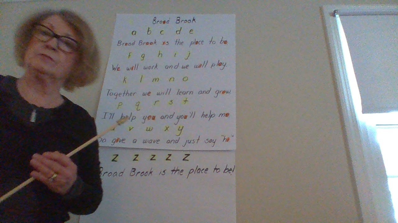 Broad Brook, interactive writing - YouTube