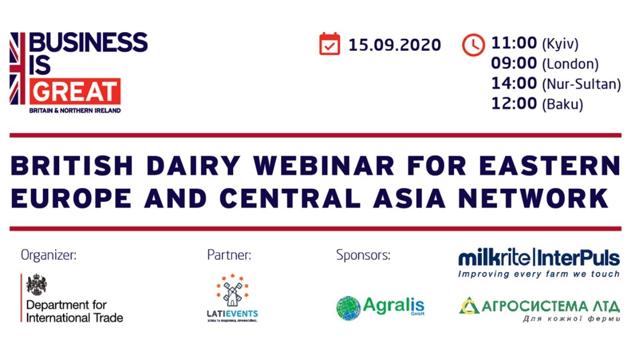 British dairy webinar for eastern europe and central asia network - YouTube