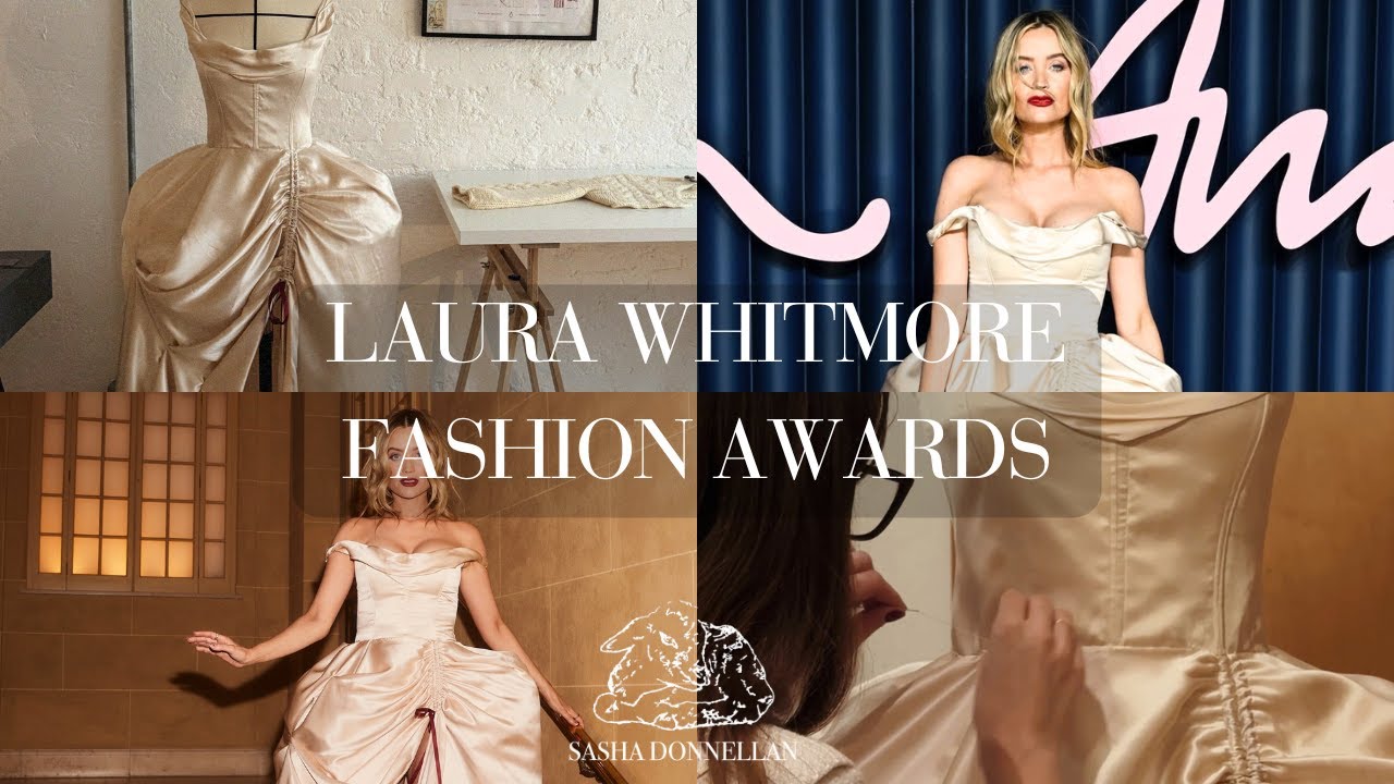 The Making of Laura Whitmore's Dress for the Fashion Awards 2025 ...