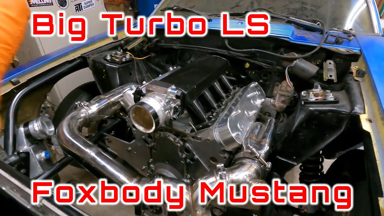 Current state of my not so cheap Turbo LS Foxbody - YouTube