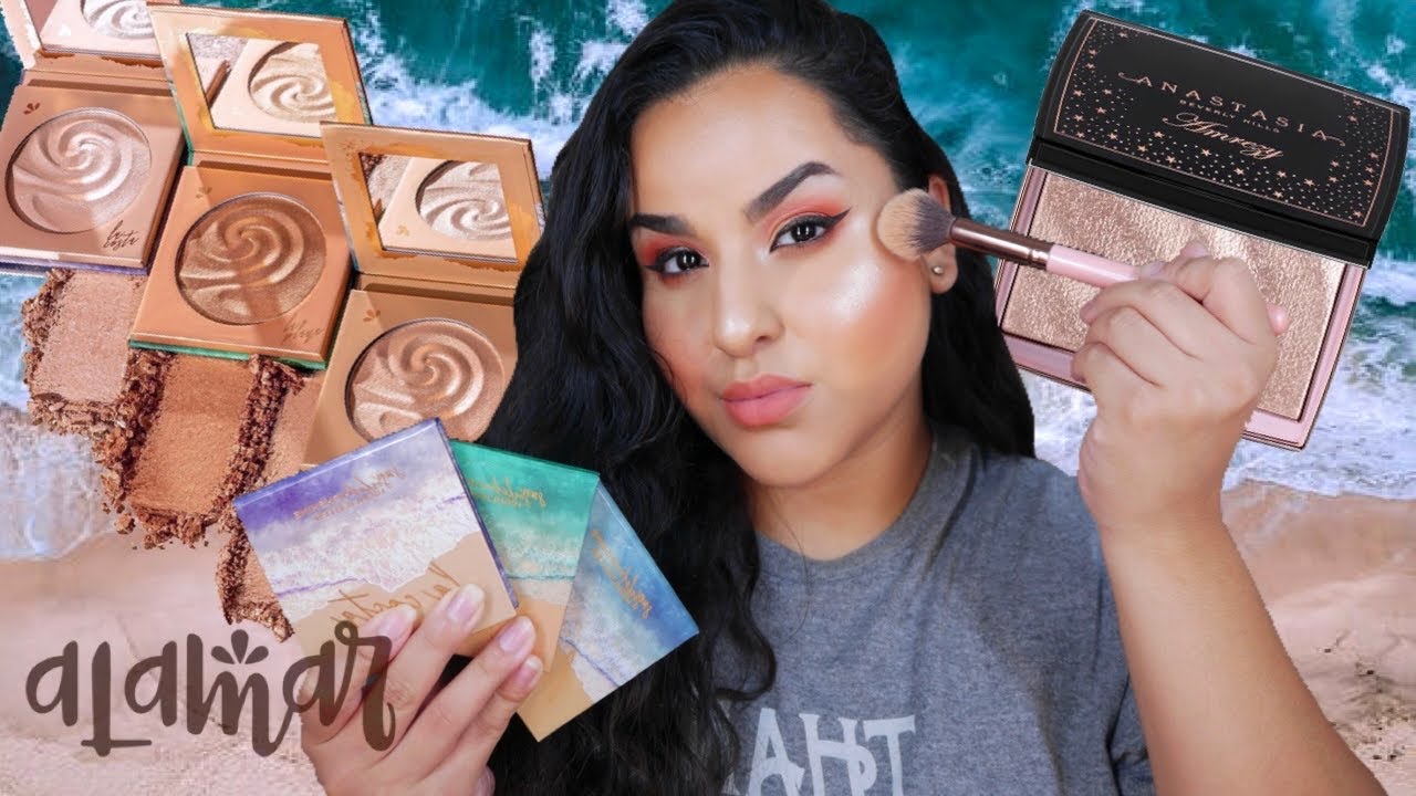 Alamar Cosmetics SUN SOAKED HIGHLIGHTER Collection! Which one do YOU ...