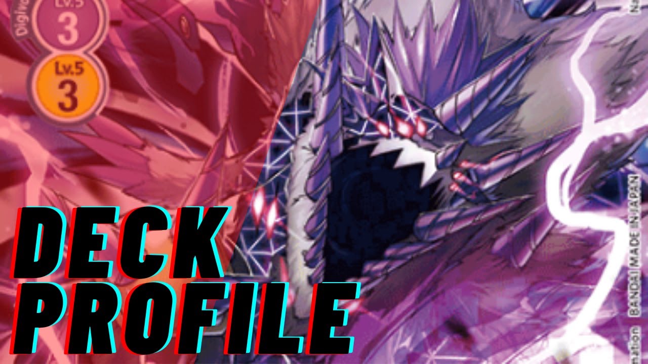 Digimon TCG - Rasenmon Fury Deck Profile [BT8] - YouTube