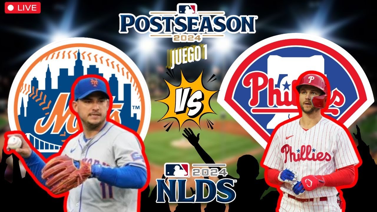METS de NUEVA YORK vs PHILLIES PHILADELPHIA - MLB POSTSEASON - EN VIVO ...