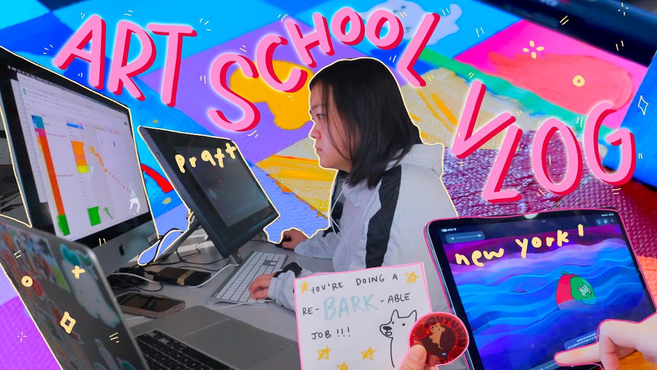 a week as an art student in pratt: painting, animating, and cooking ...