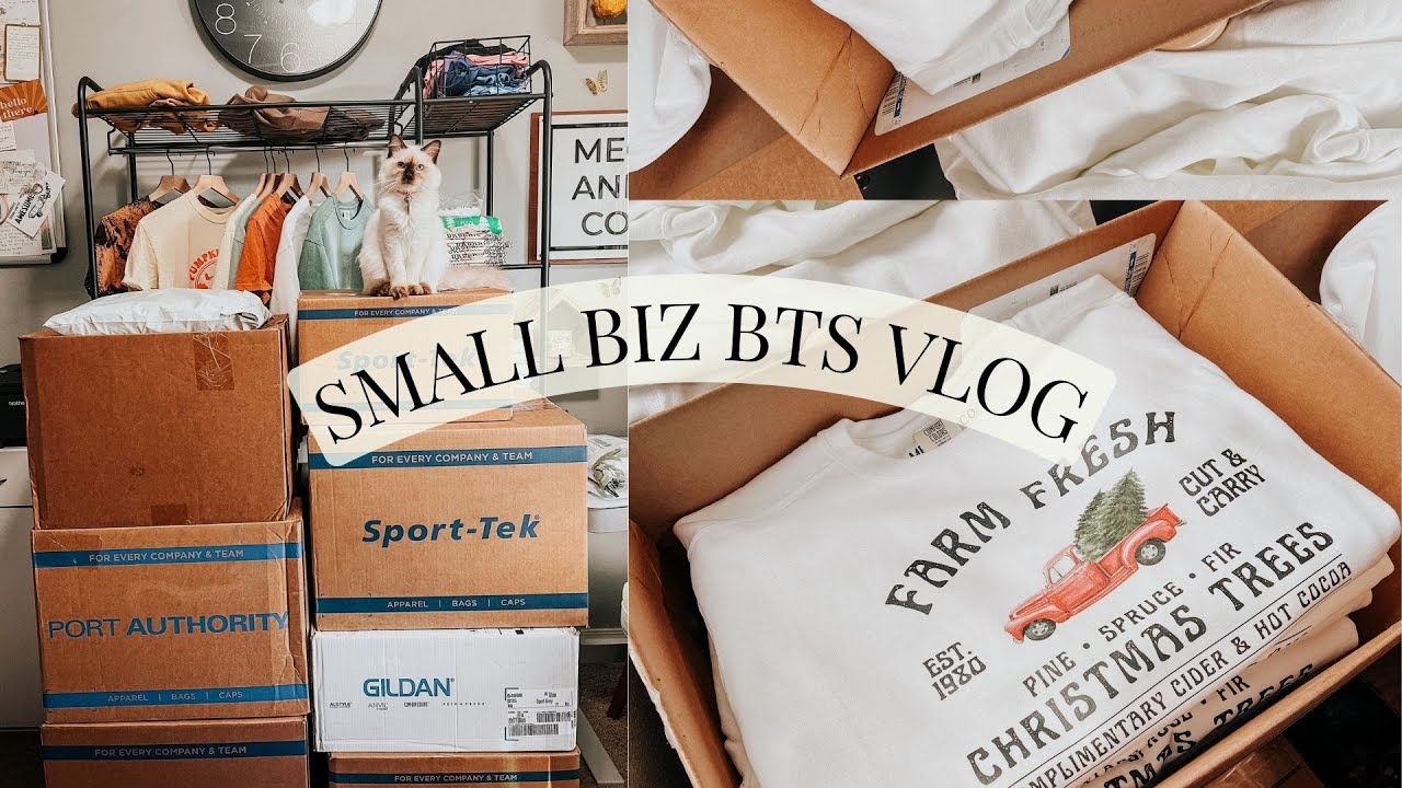 Small Business BTS VLOG #001 - YouTube