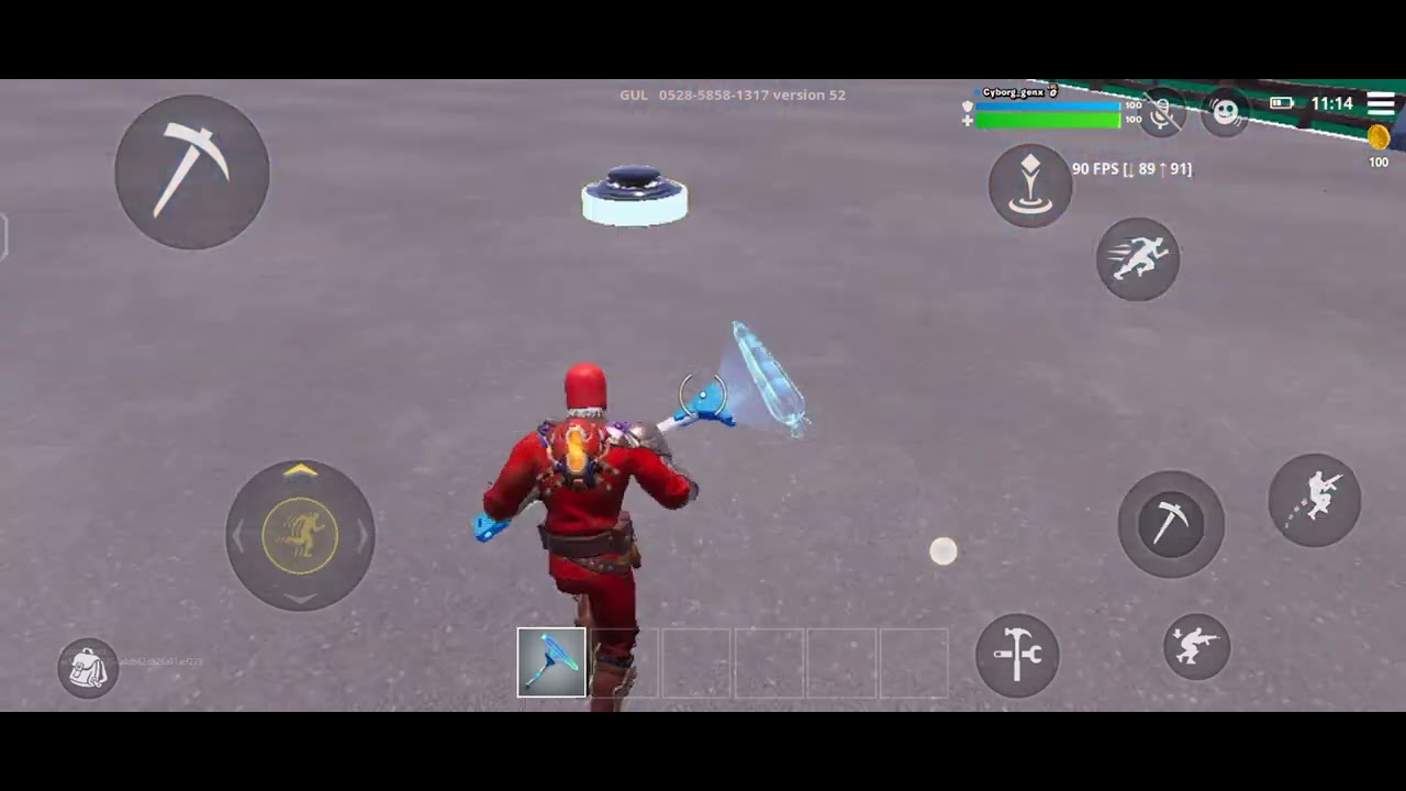 How to Joystick Fixed position & Double tap to Run in Fortnite Mobile ...