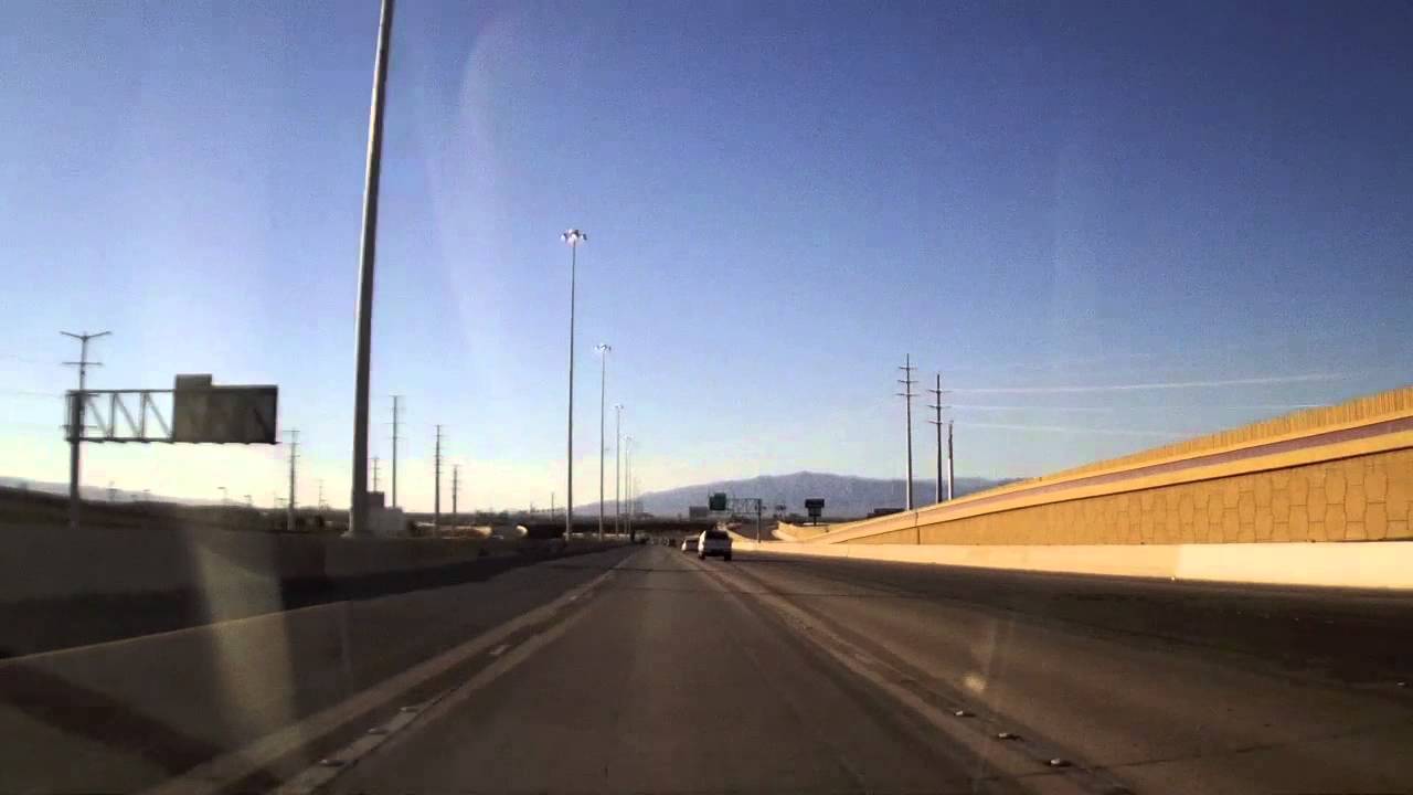 Las Vegas Freeways - NB Interstate 515 from Henderson, NV - YouTube