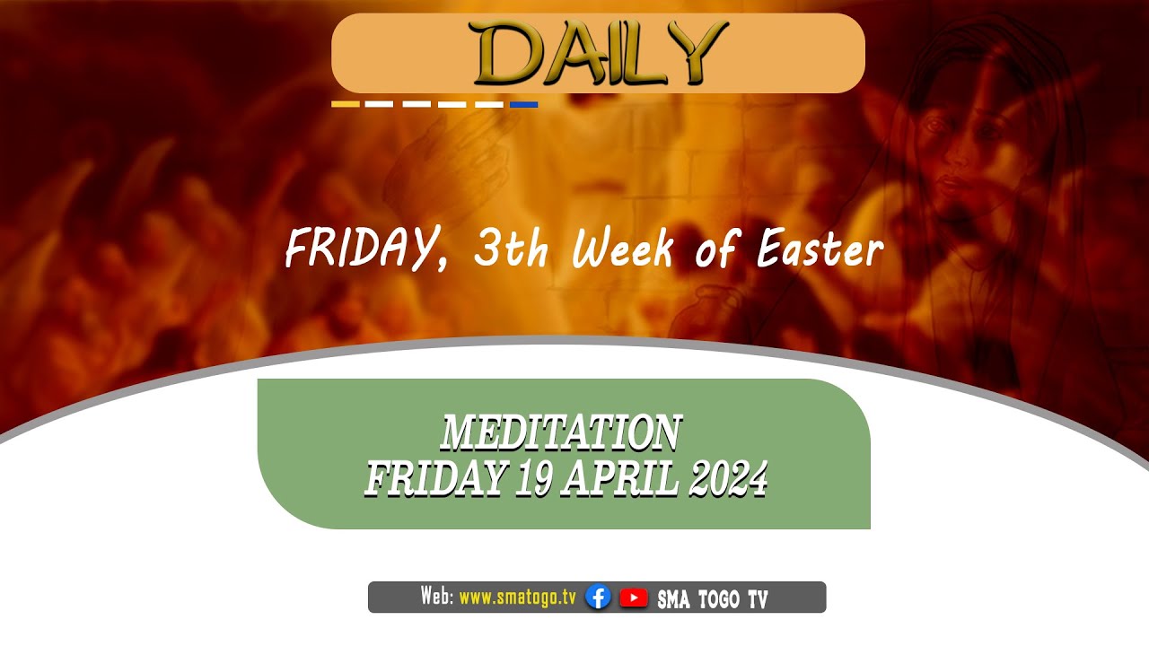 SMA DAILY MEDITATION FRIDAY 19 APRIL 2024 - YouTube