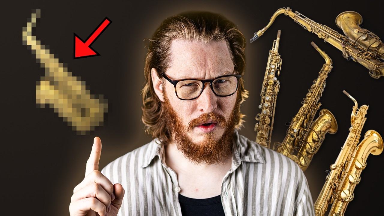 My Saxophone Collection (the four main types of saxophones, and one odd ...