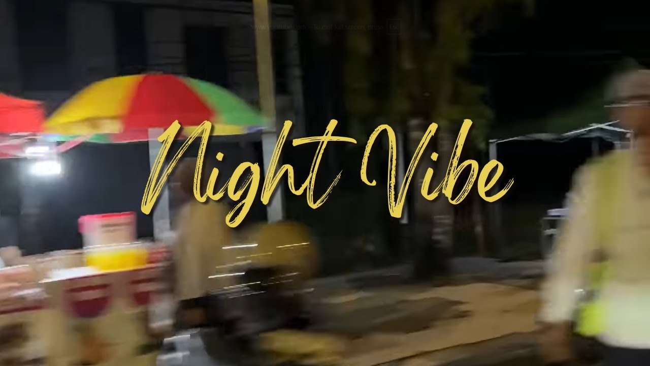 Cruising Midnight Lombok: Night Drive with Minimal Talk - YouTube