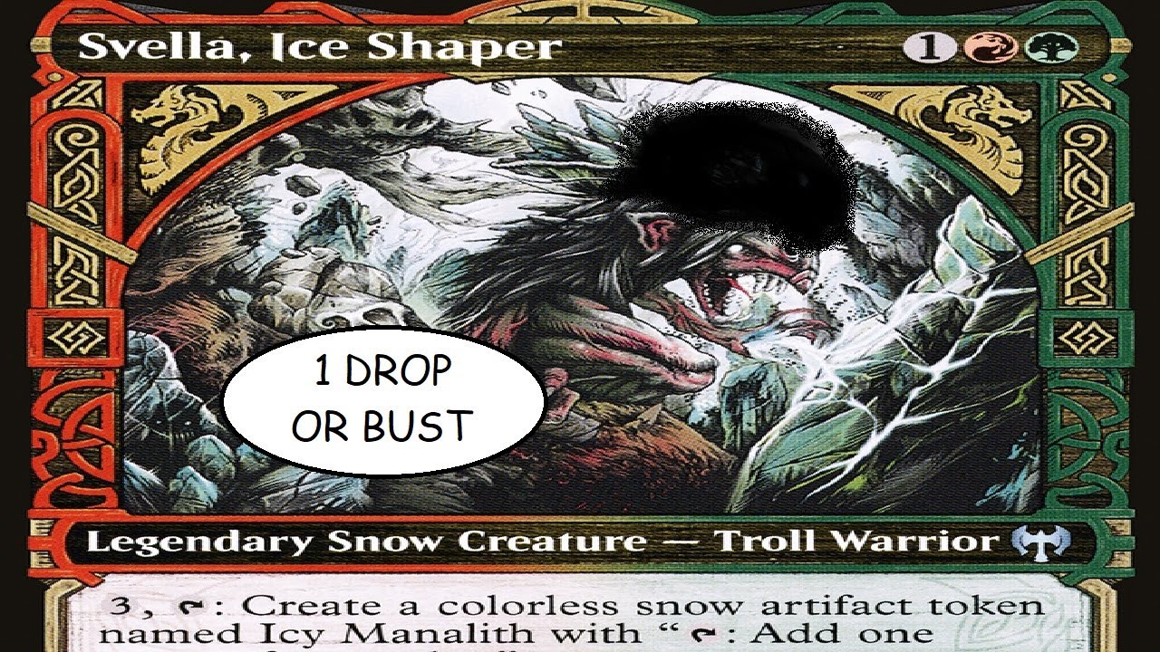 Svella, Ice Shaper | Just Make Your Own Mana Honestly - YouTube
