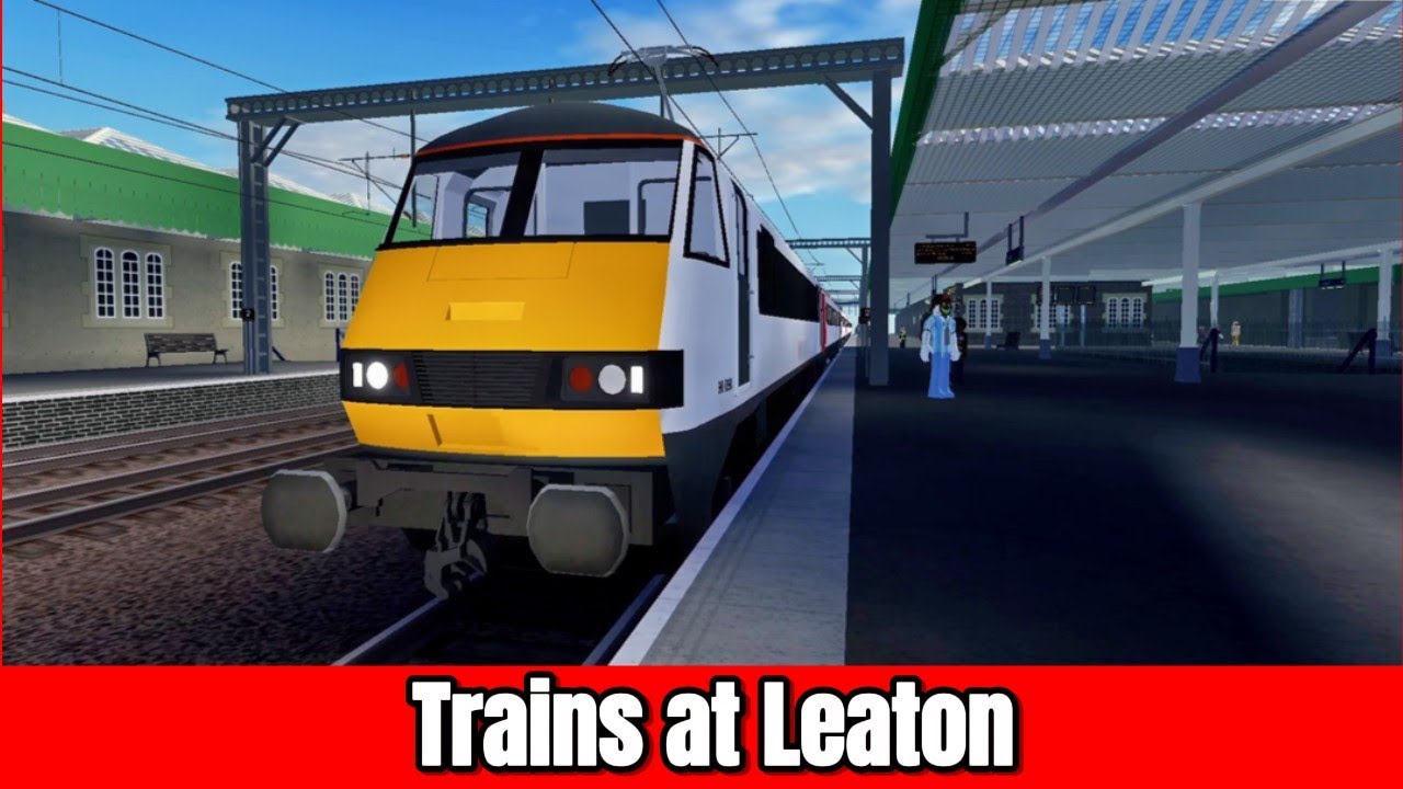 Trainspotting at Leaton |Roblox British Railway - YouTube