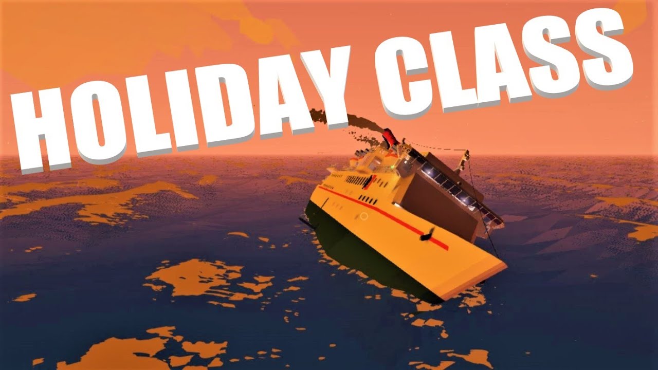 Holiday Class Cruise Ship | Stormworks Build and Rescue - YouTube