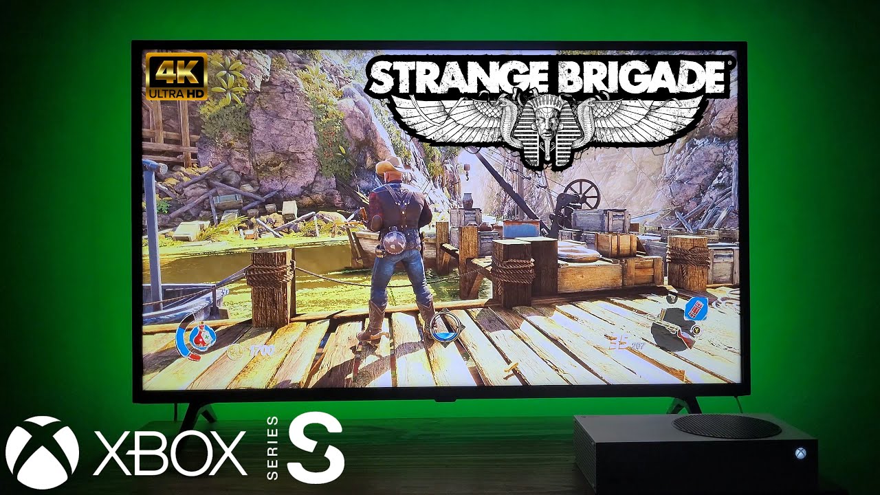 STRANGE BRIGADE XBOX SERIES S - LG 4K TV - YouTube