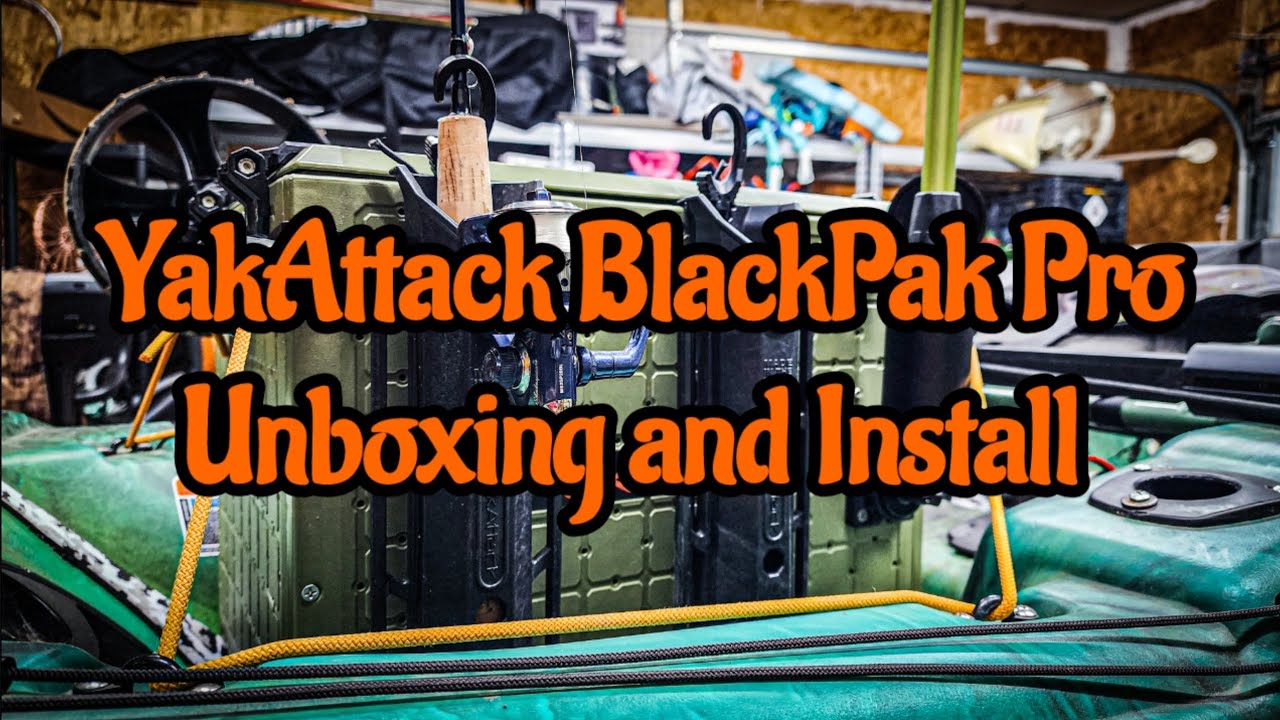 Yakattack 13"x16" BlackPak Pro Assembly and Install on Pelican Catch ...
