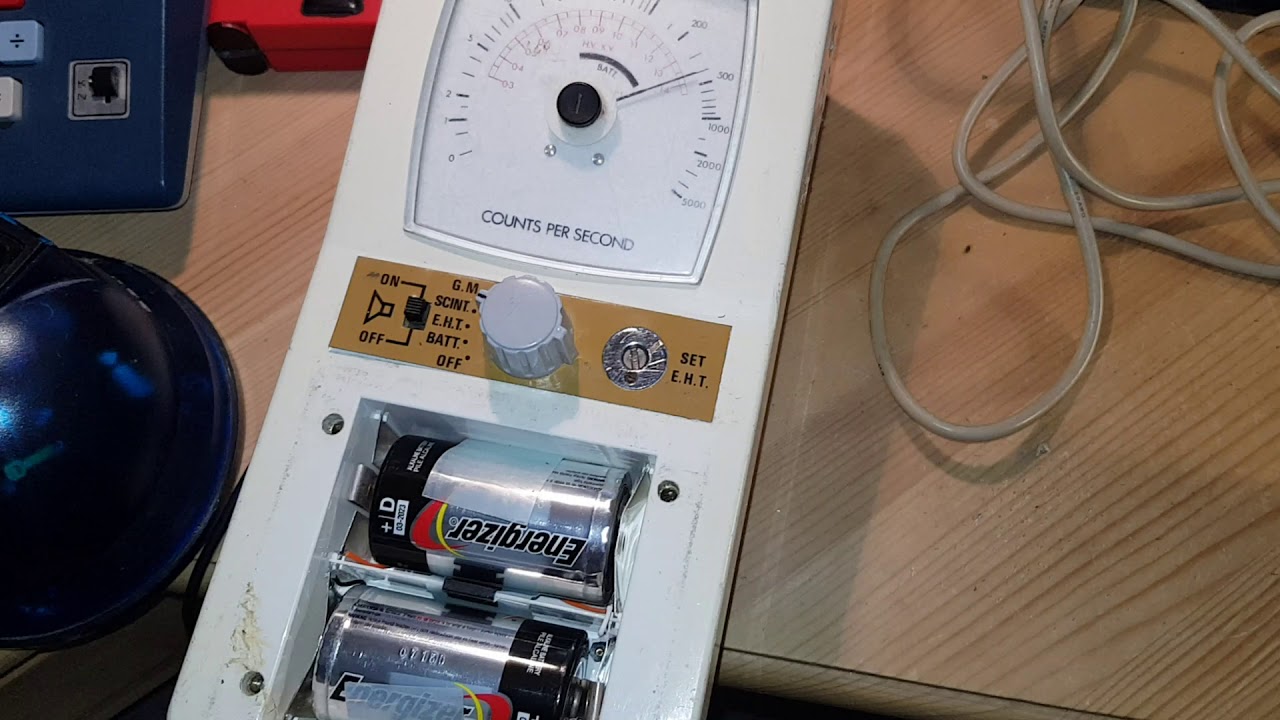 Ratemeter Type RM5/1 Testing - YouTube