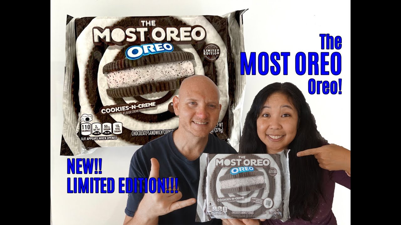 New! Limited Time!! The MOST OREO Oreo!! - YouTube