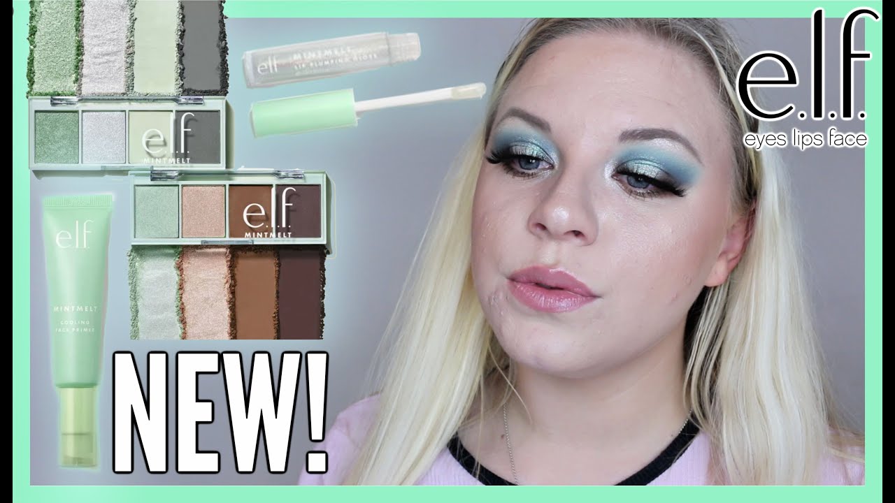 TESTING THE NEW ELF MINT TO BE COLLECTION 💚| makeupwithalixkate - YouTube