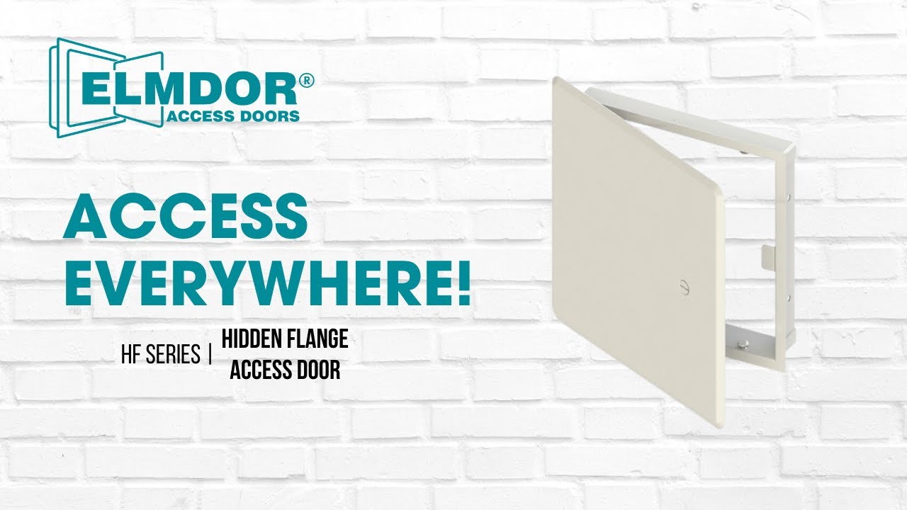 Elmdor HF Hidden Flange Access Doors | Features & Benefits - YouTube