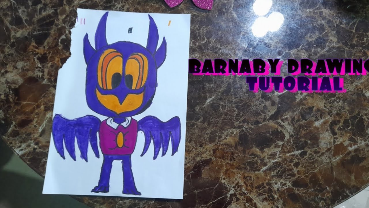CHIBI BARNABY DRAWING (Sonic draws Barnaby from Billie Bust Up) - YouTube