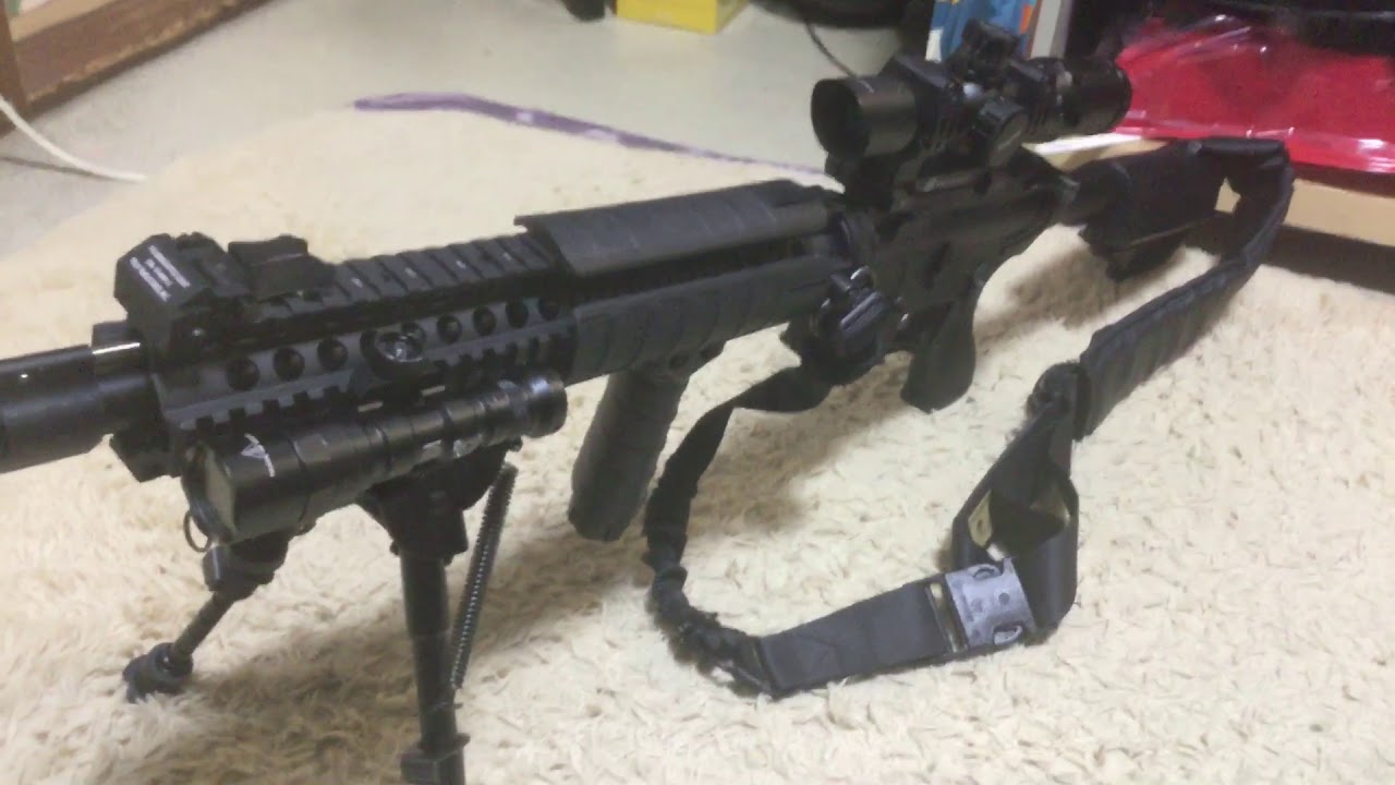 M4A1 Mk12 mod1 もどき？ - YouTube