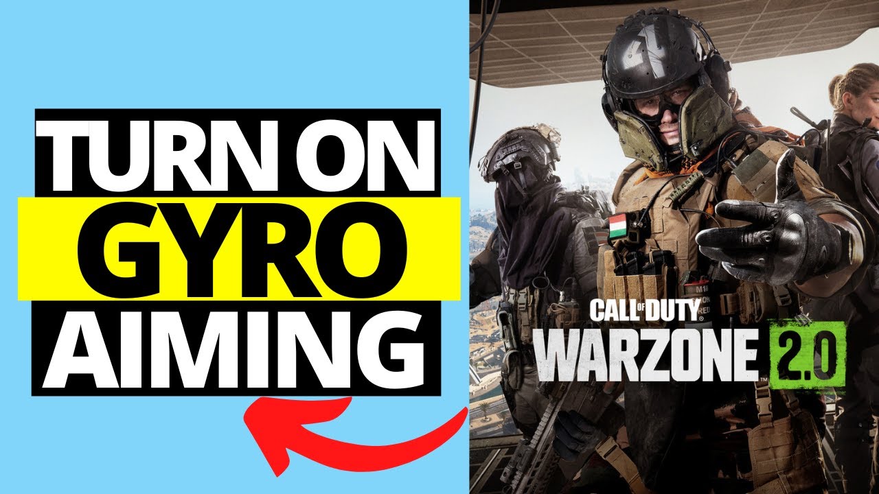 How To Turn On Gyro Aiming in COD Modern Warfare & Warzone 2.0 - YouTube