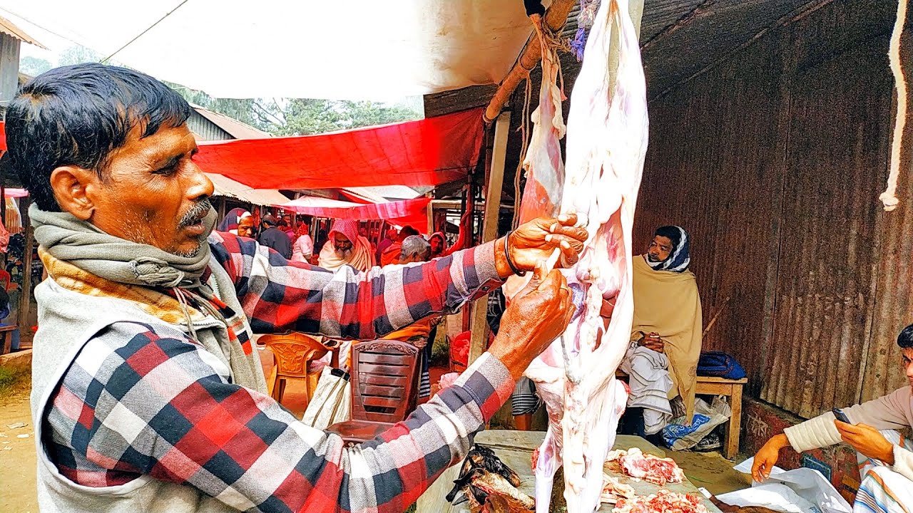 Full Goat Cutting and Cleaning Skills | Goat Meat Cutting Skills ...