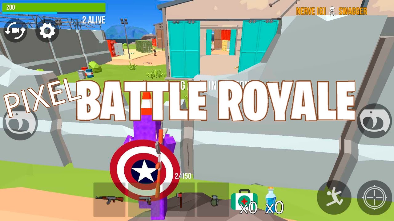 Pixel Battle Royale [ 2019 ] Fps Shooter Online Game - YouTube