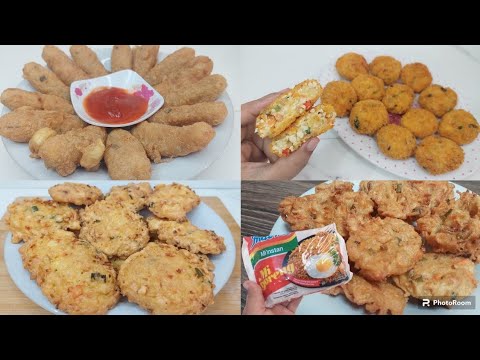 4 RESEP CEMILAN SIMPEL & ENAK!! COCOK BUAT KELUARGA DIRUMAH - YouTube