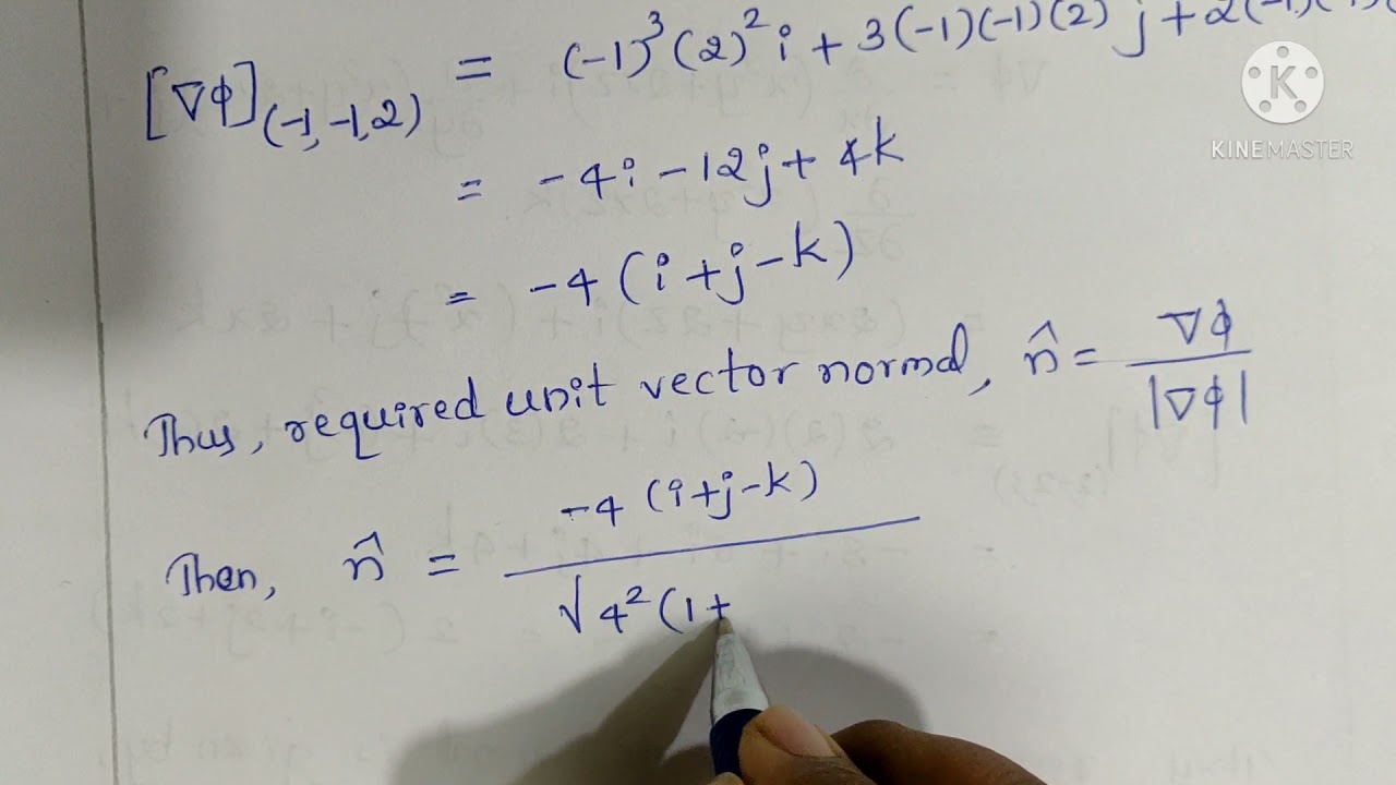 18MAT21# LCT - 1.3# MOD- 1# VECTOR CALCULUS # - YouTube