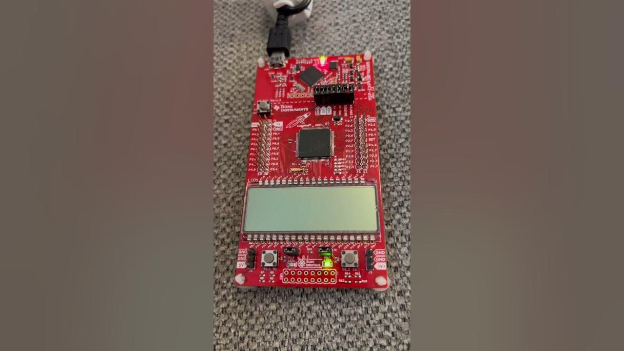 MSP430 EEL4742 Lab 4.5 Firefighter LED Pattern - YouTube