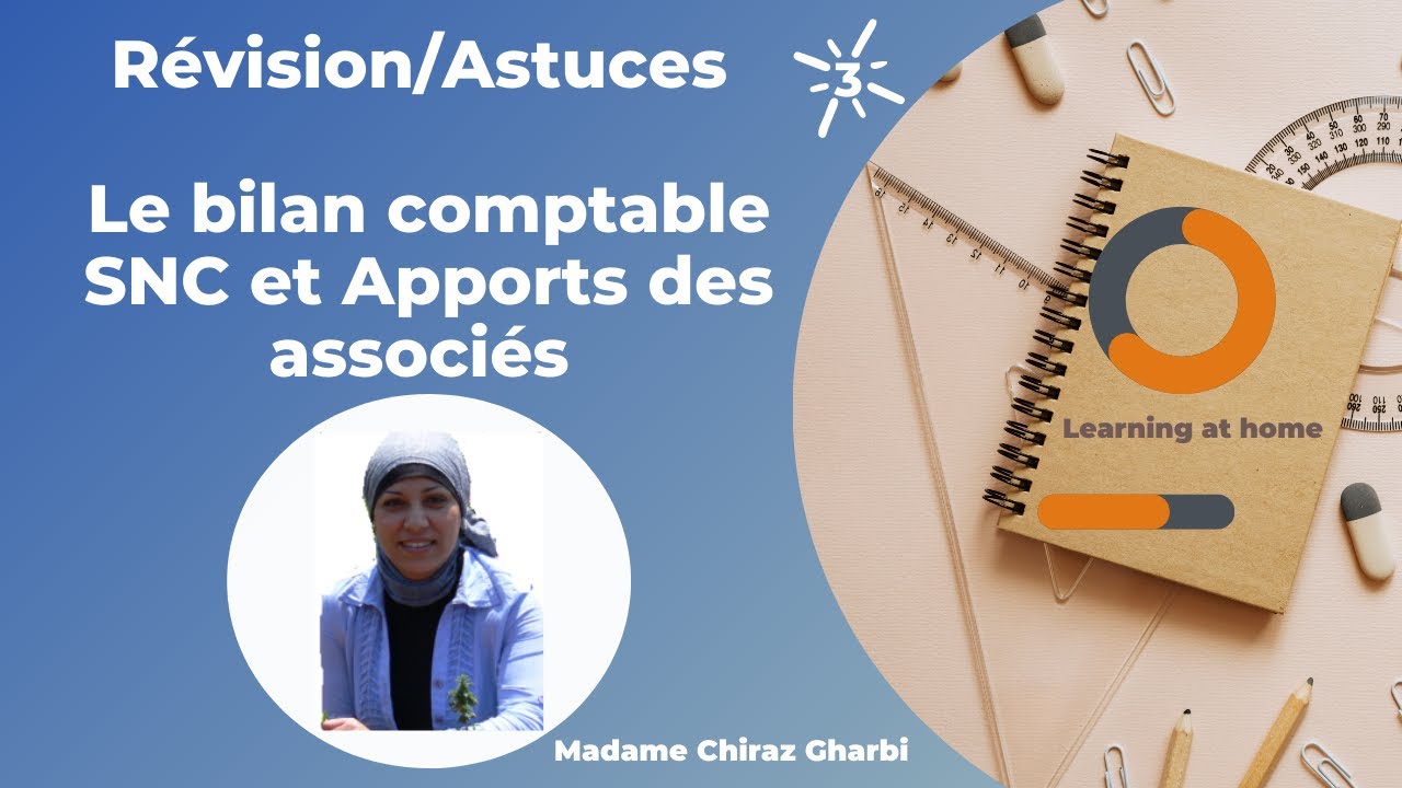 Révision bilan: 3 (1) Exercice d'application SNC /Apports - YouTube