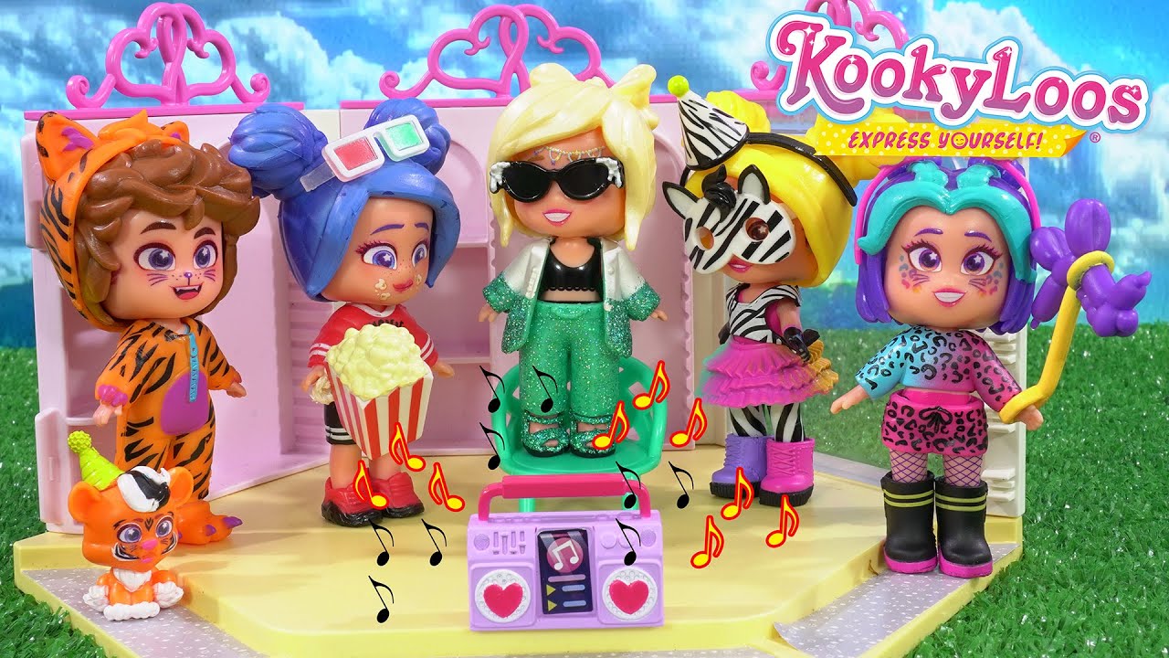Nowość !! KOOKYLOOS PARTY TIME 🎉🥳 Laleczki tuby niespodzianki 🎁 - YouTube