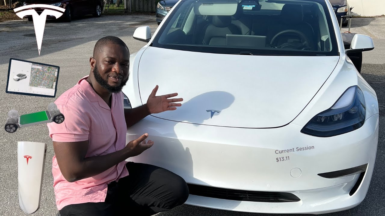 My First Tesla Experience! | Tesla Model 3 2021 | First Impressions ...