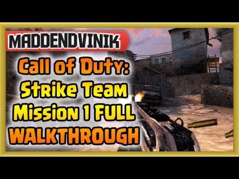 Call of Duty: Strike Team Mission 1 FULL Walkthrough/Tutorial - YouTube