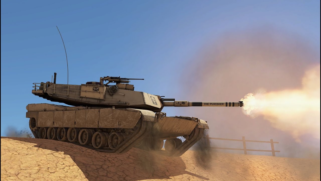 (Недо) обзор Abrams IPM1 или 105мм разносит топ тир в Warthunder - YouTube