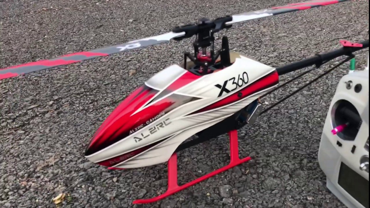 ALZRC DEVIL X360 : อัพเกรด ขาสกี ฟินตั้ง ฟินนอน ทดสอบกันต่อไป - YouTube