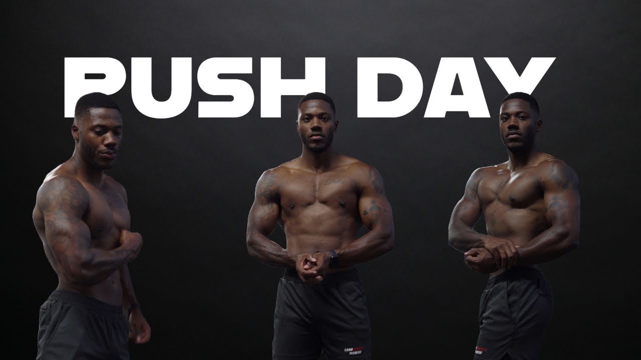 Push Day Workout | Deload Week | Men's Physique Bodybuilding - YouTube