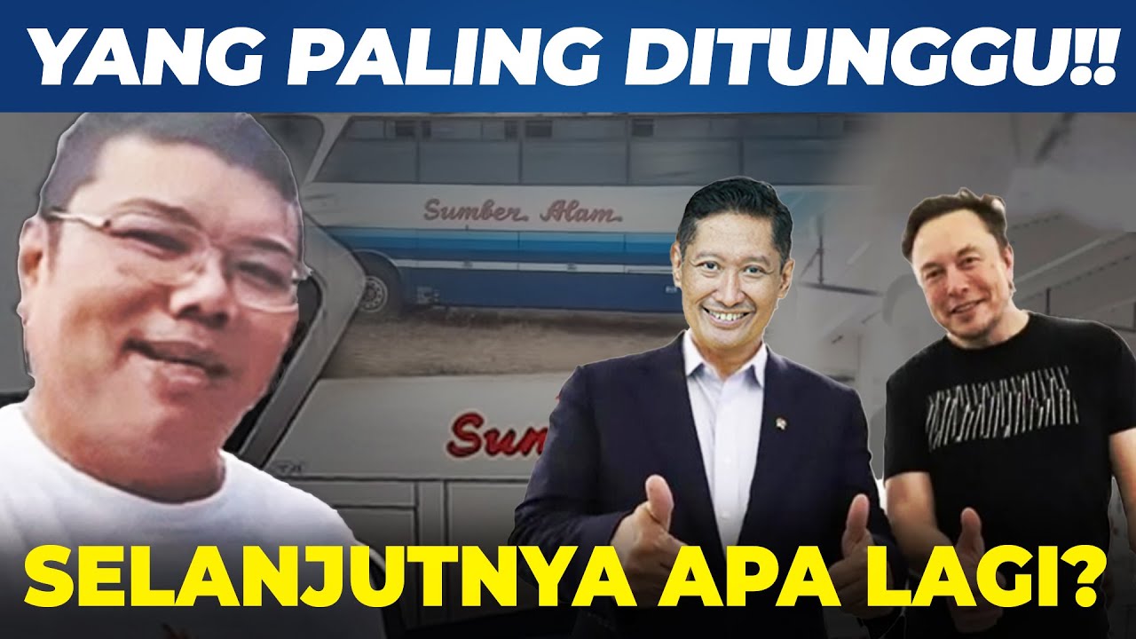 SIAPP!!! BOSSMAN MARDIGU x SUMBER ALAM CIPTAKAN BUS LISTRIK DARI BUS ...