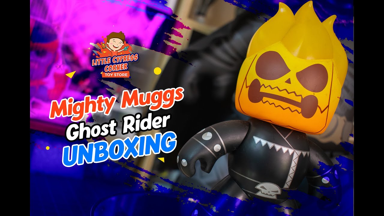 Mighty Muggs Ghost Rider Unboxing - YouTube