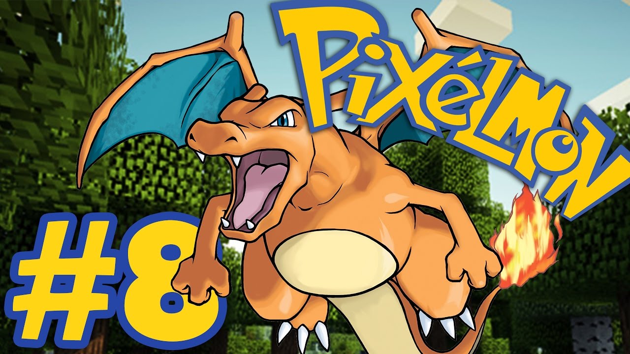 Charizard! | Minecraft Pixelmon #8 - YouTube