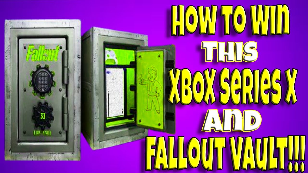 How To Win This Fallout XBOX Series X And Fallout Vault!!! - YouTube