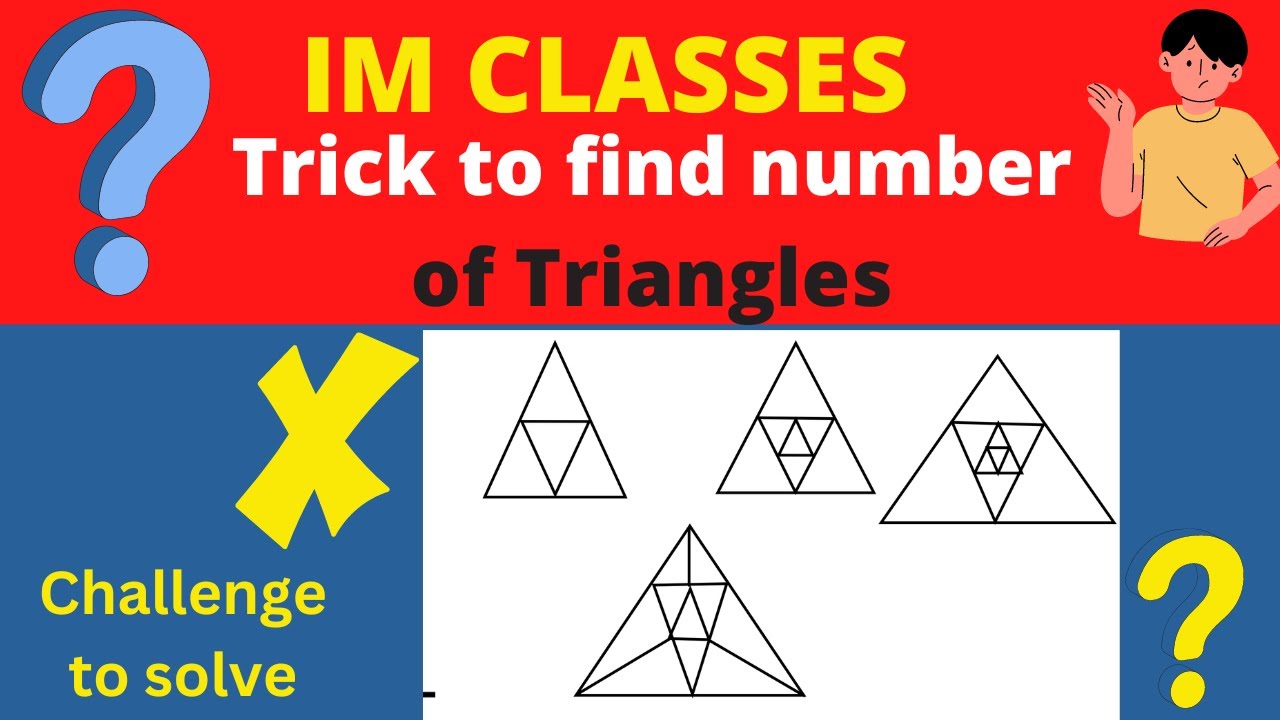 Trick to find no of triangles #simplification #maths #viralmaths # ...